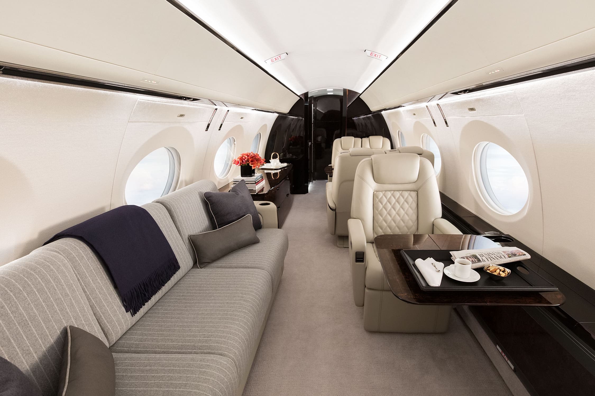 Location jet privé GULFSTREAM GV - G500 - G550 - AEROAFFAIRES