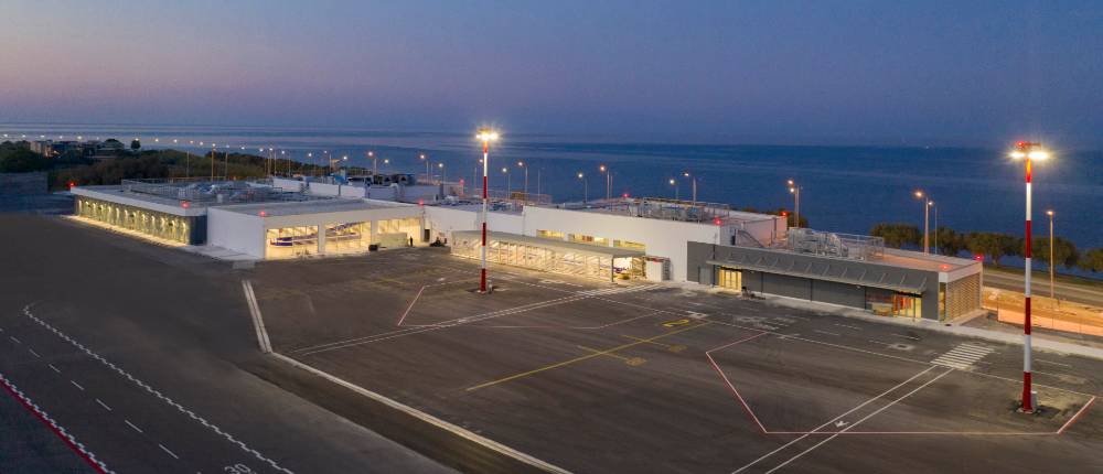 Private jet and helicopter rental in Mitilini Odysseas Elytis ...